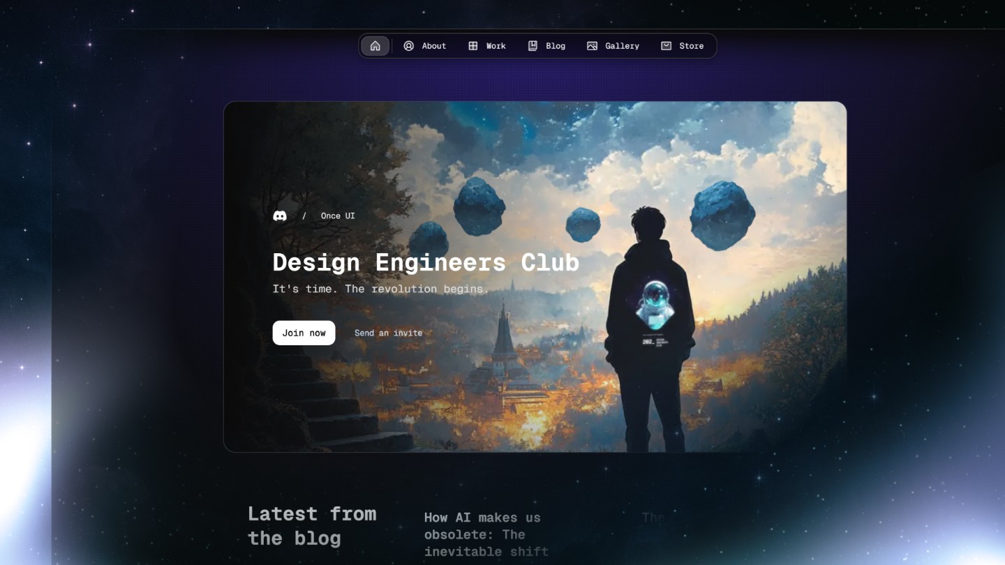 My Magic Portfolio – Once UI Hub