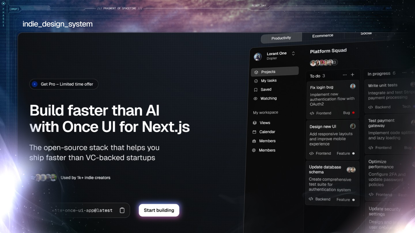 [DROP_001] – Once UI Hub